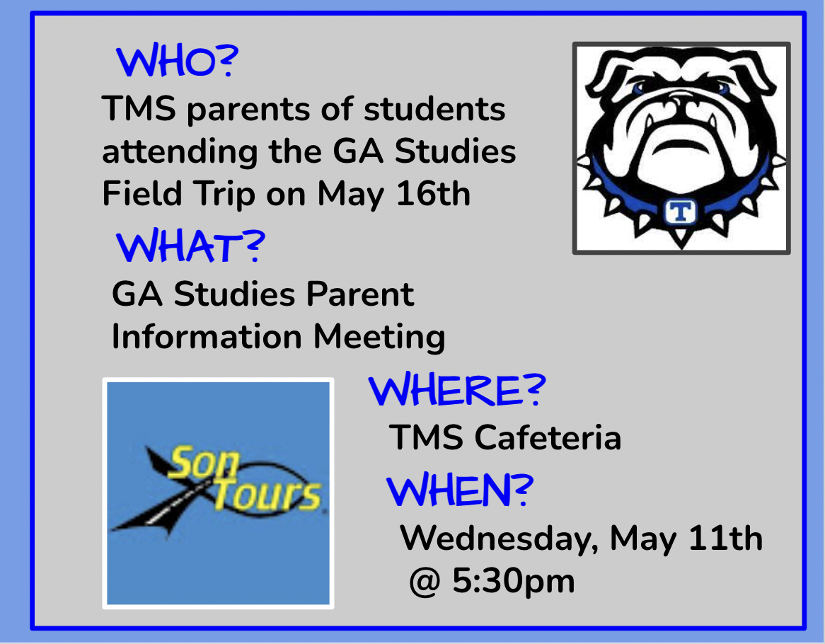 8th Grade GA Studies Field Trip 8th Grade GA Studies Field Trip