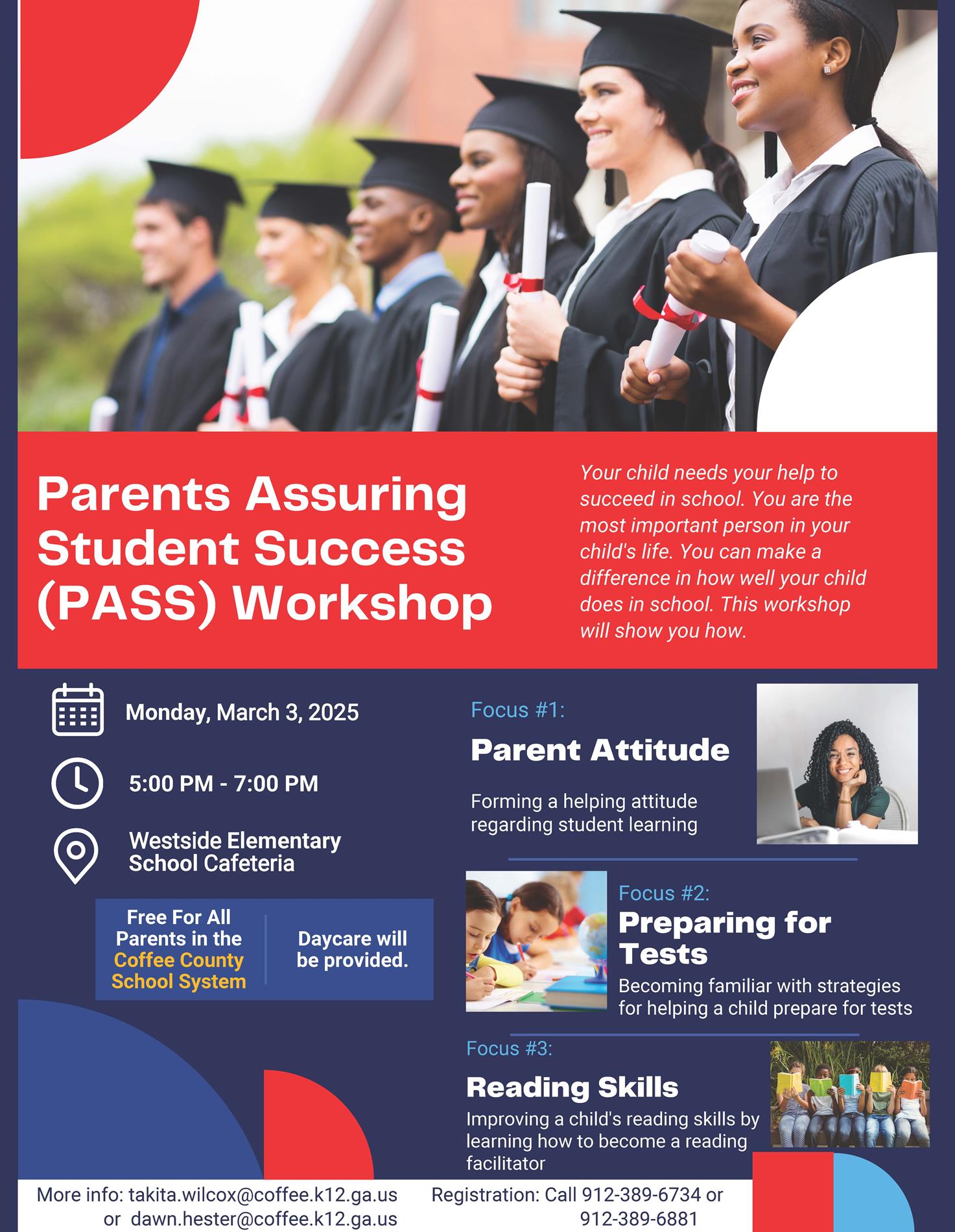 Parents Assuring Student Success (PASS) Workshop