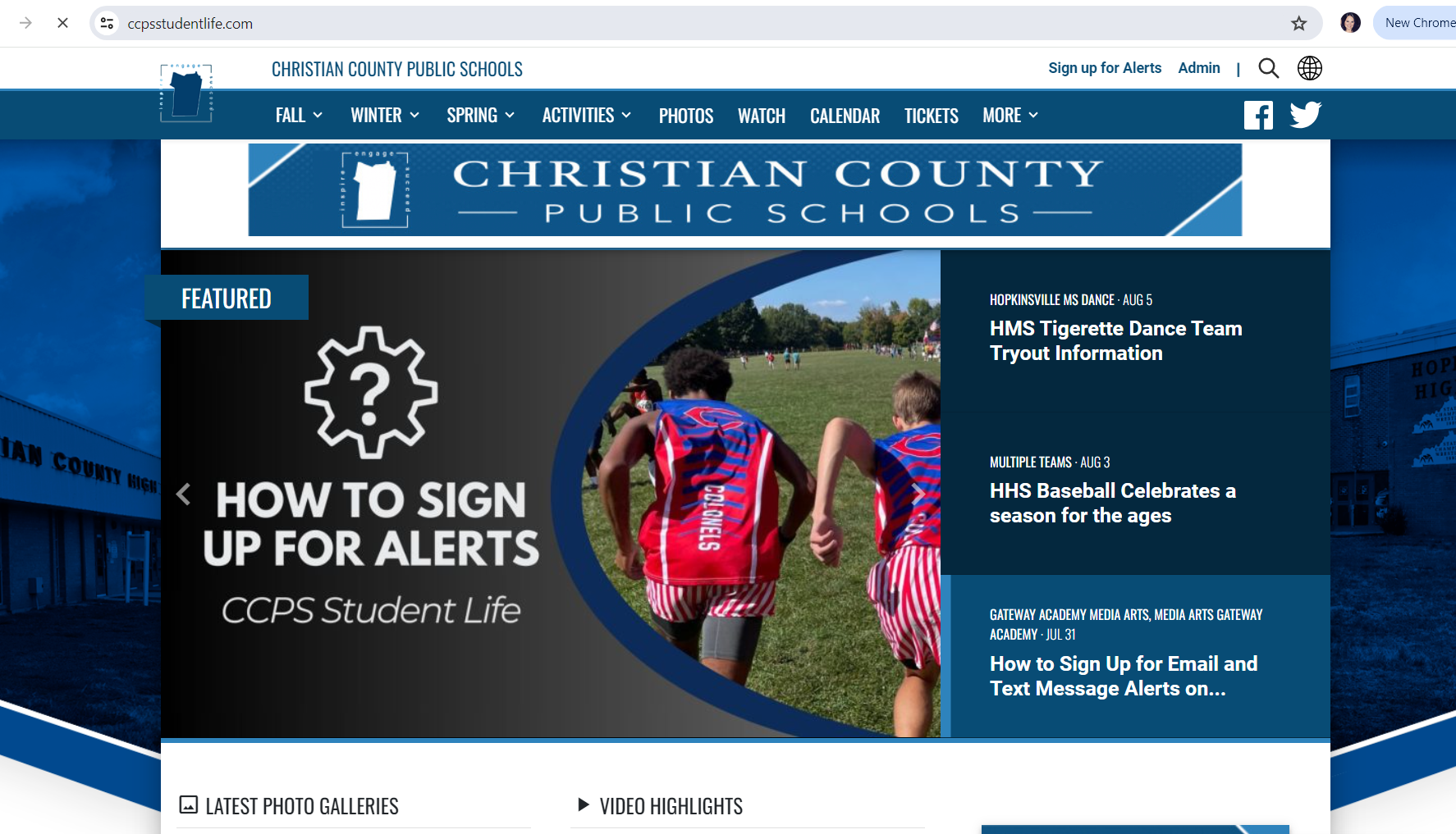 Home [christiancountyhigh.christian.kyschools.us]